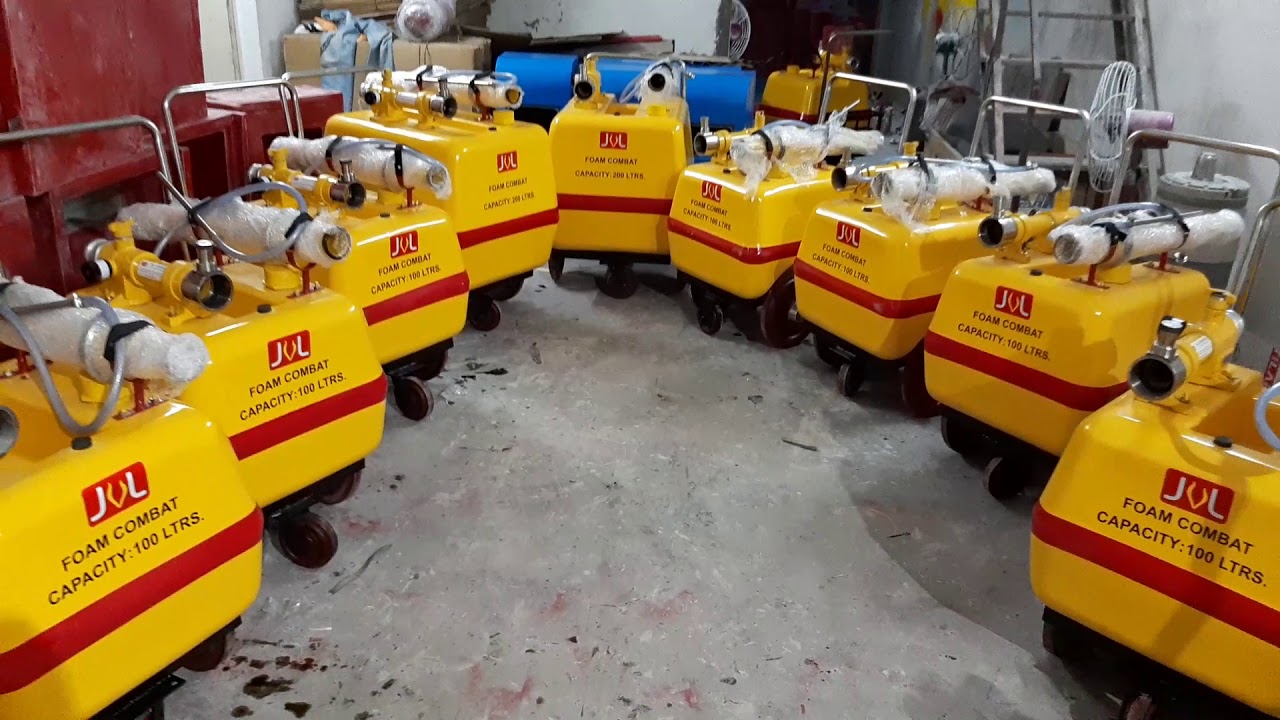 Mobile Foam Trolley Unit - YouTube