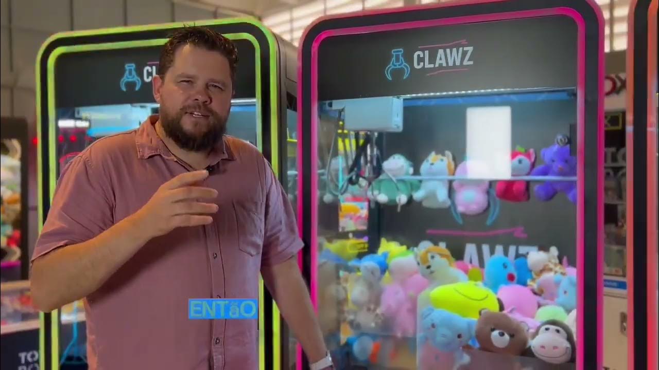 Nova Maquina de Pelucia ClawZ - YouTube