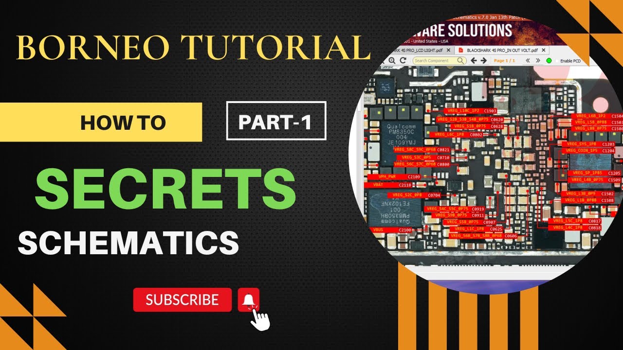 Borneo schematic Tutorials Part -1| Borneo Kese Use Kare | How To Learn Borneo | #borneo # ...