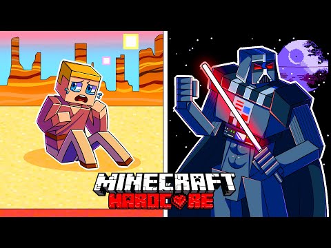 Ich habe 100 Tage als DARTH VADER in HARDCORE Minecraft überlebt!