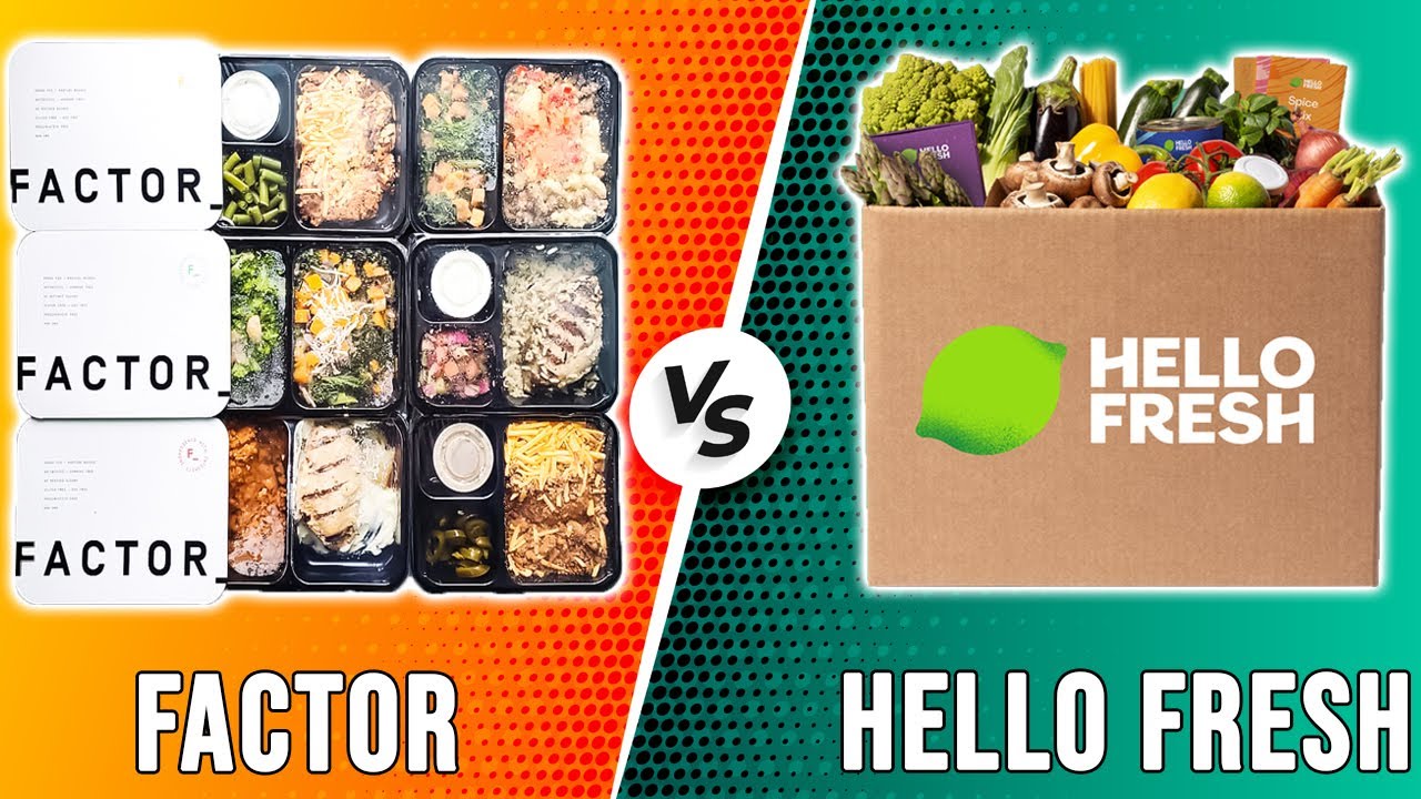 Factor vs HelloFresh- Which Is Better? (3 Key Differences You Should ...