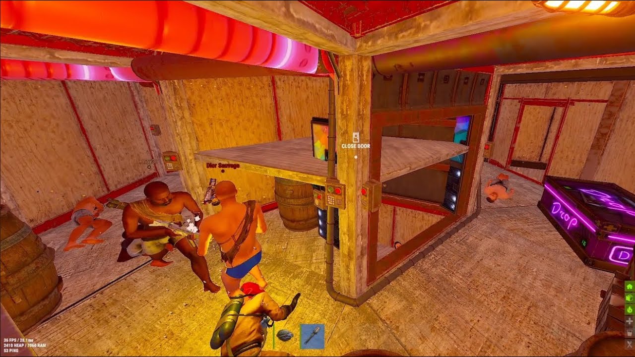 I MADE 20 NAKEDS FIGHT FOR A FREE BASE IN RUST…. - YouTube