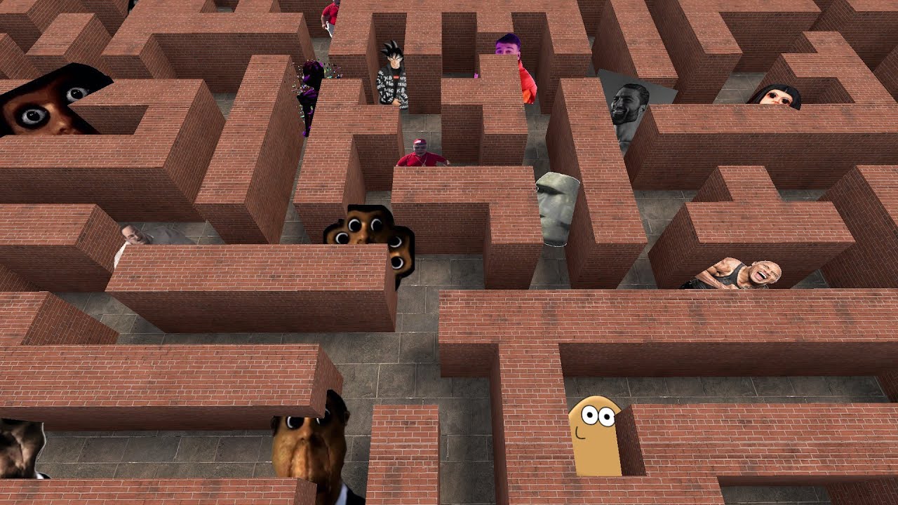 Nico's Nextbots Maze ! - YouTube