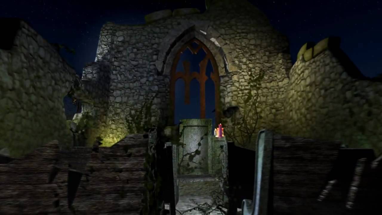 Halloween Graveyard 3D Animation | ADCETERA - YouTube