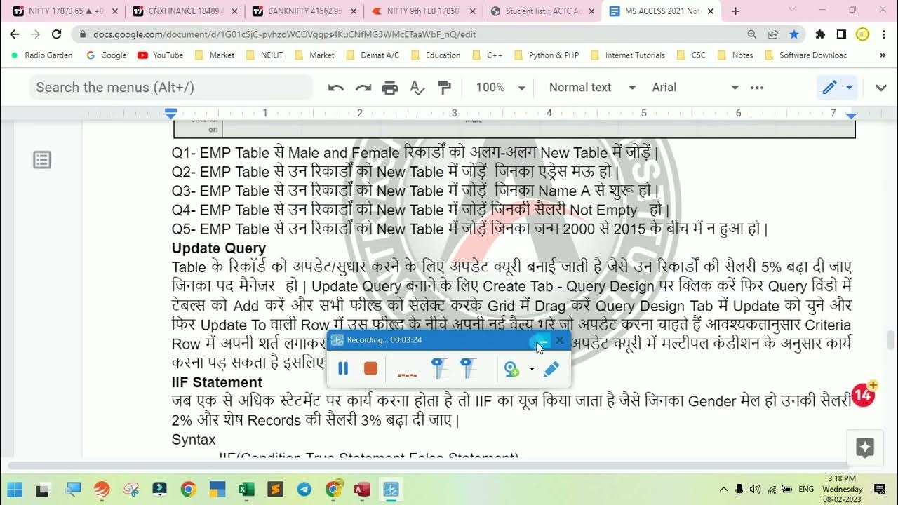 Append And Make Table Query MS Access 2021 - YouTube