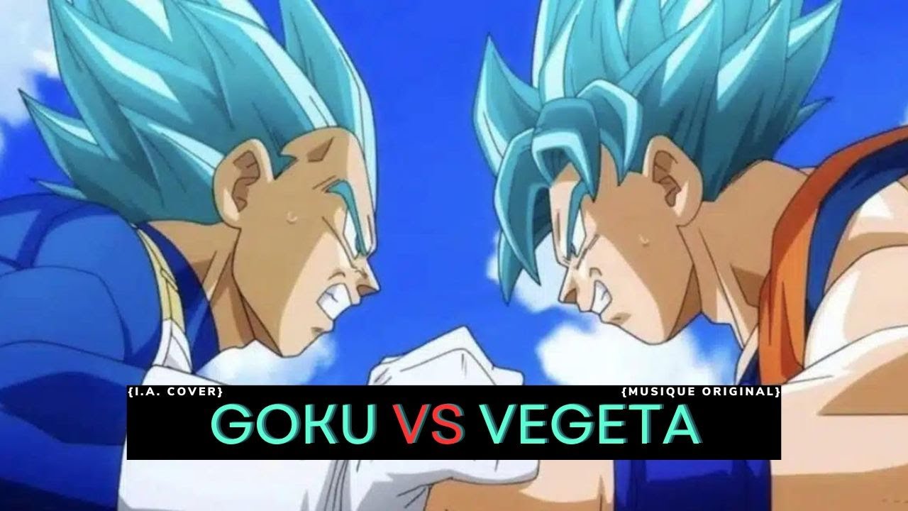 goku vs vegeta song (Original Song created by Human & AI) - YouTube