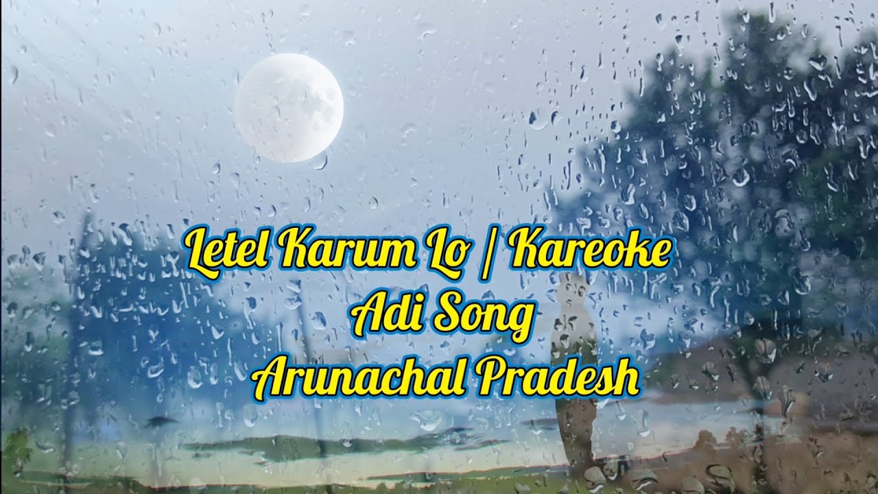 Letel Karum / Kareoke Adi Song / - YouTube