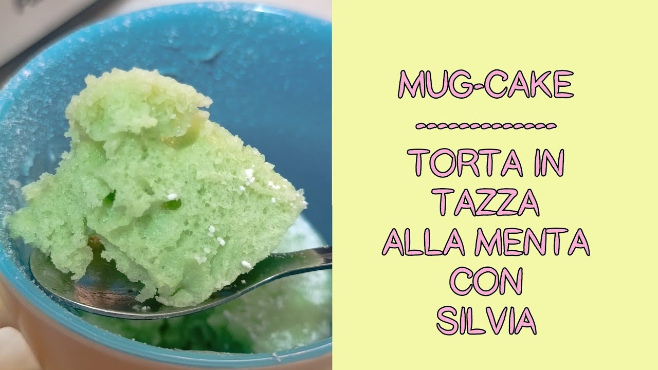 FRIGGITRICE E MICROONDE - MUG-CAKE - TORTA IN TAZZA ALLA MENTA - YouTube