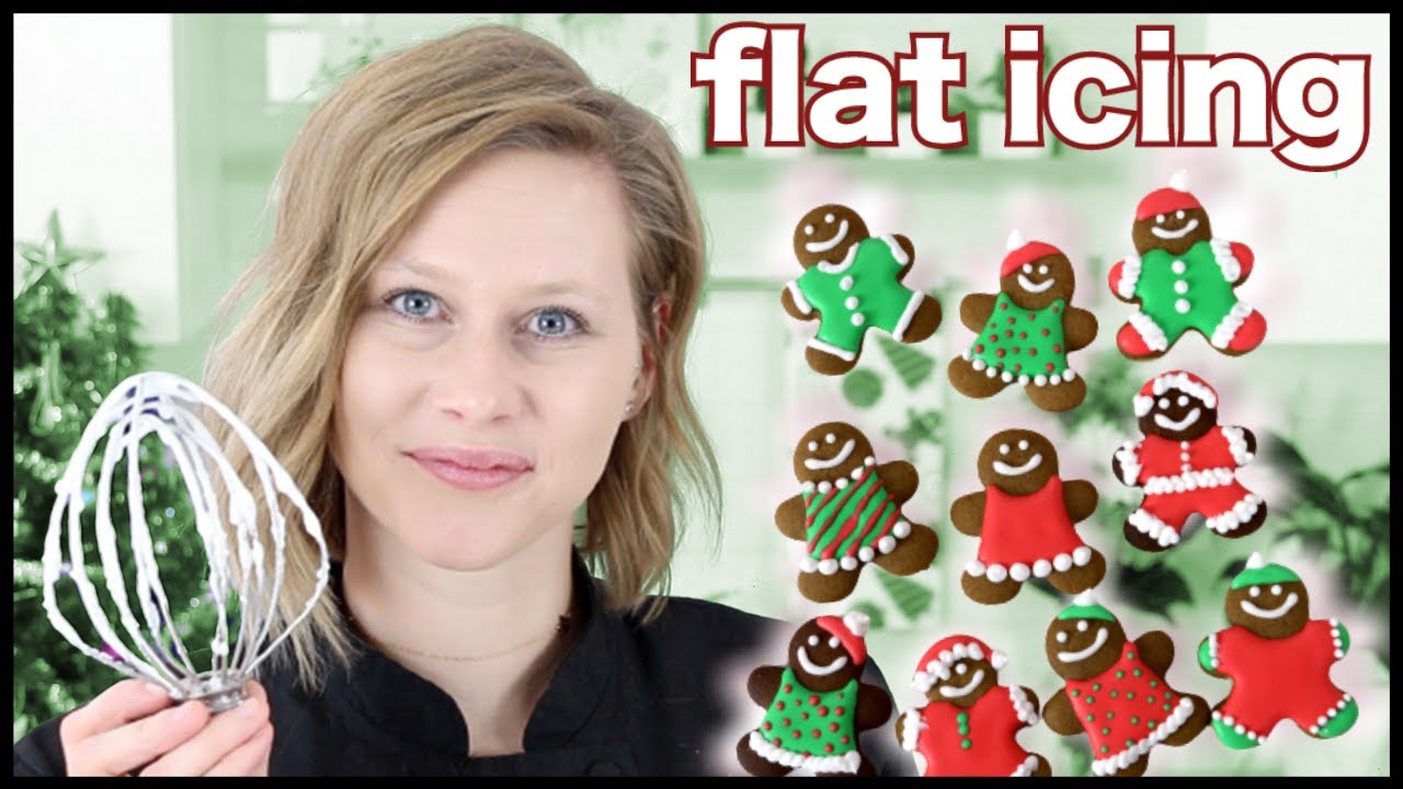 Royal Icing for Flooding Cookies - YouTube