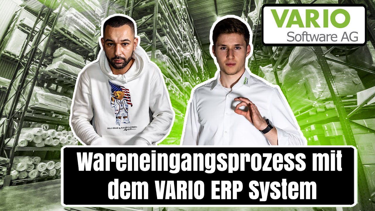 VARIO WMS - Wareneingangsprozess mit dem eCommerce ERP System VARIO l ...