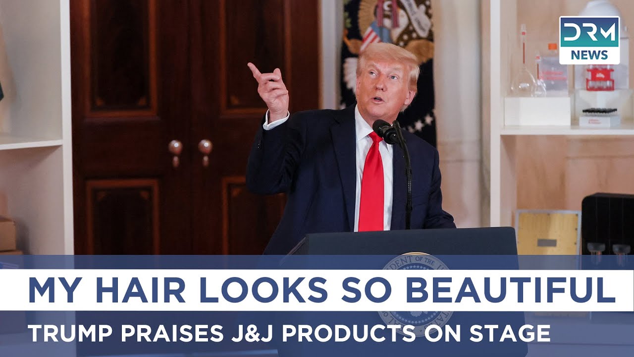 Trump Credits “Beautiful Hair” to Johnson & Johnson at Business Event ...