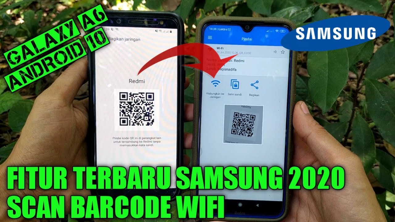 Cara Mudah Berbagi Password WiFi Dengan Scan Barcode Di HP Samsung ...