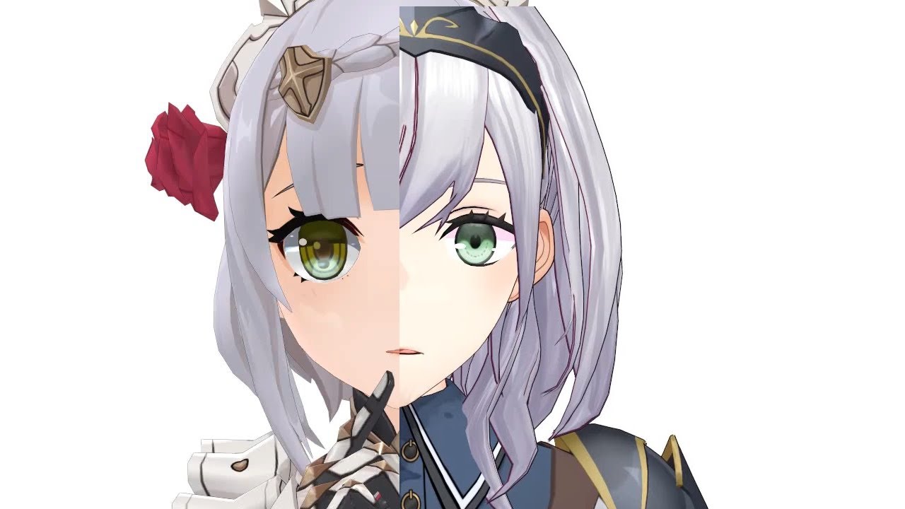 Noel meets Noelle (Genshin impact X Hololive) - YouTube