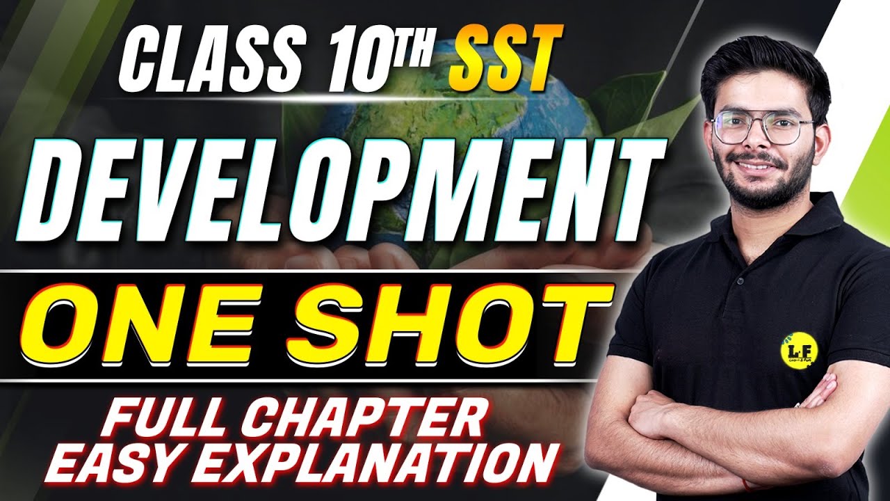 Class 10 SST | Development Class 10 One Shot | Economics Chapter 1 ...