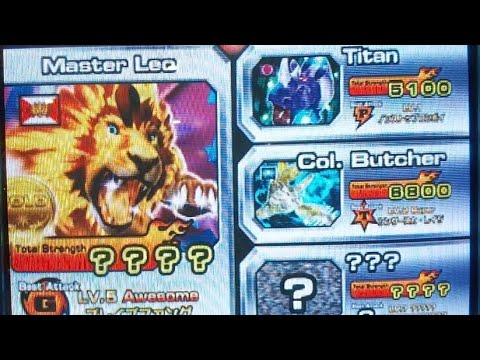 Animal Kaiser-Master Animal in ACTION! Master Leo Single Game Play ...