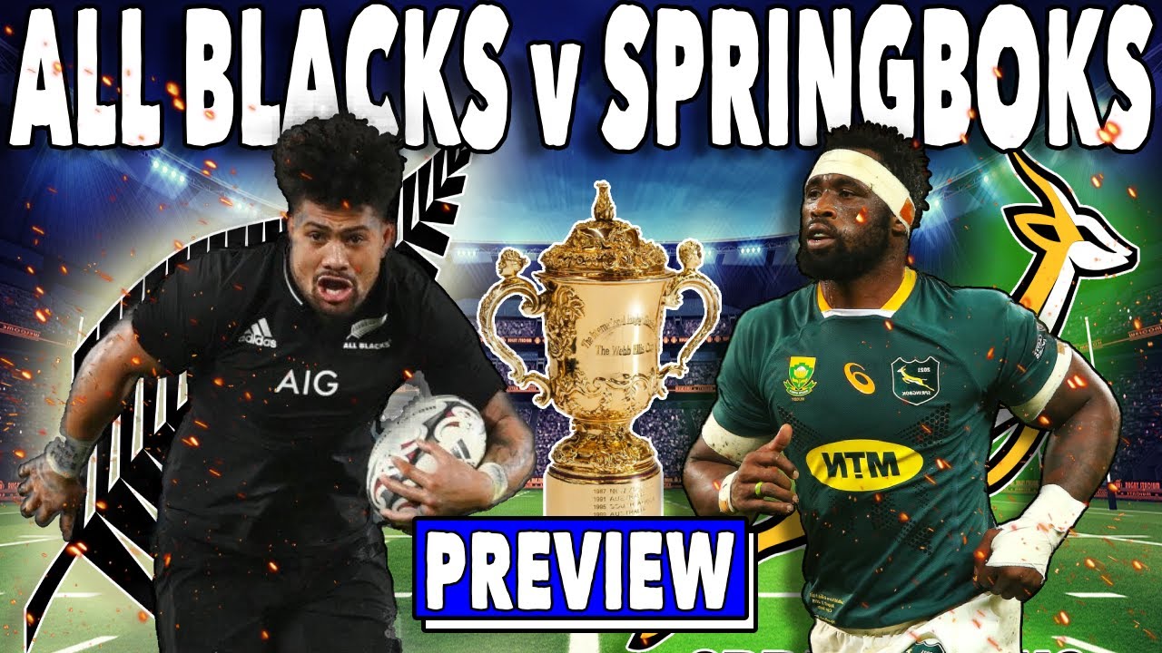 ALL BLACKS v SPRINGBOKS Preview | Selection Reaction | World Cup Warm ...