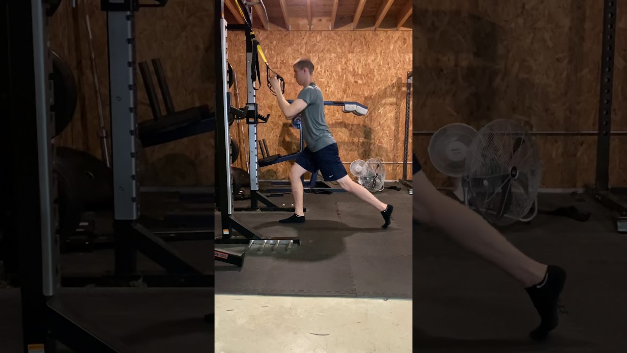 TRX Assisted Split Squat - YouTube