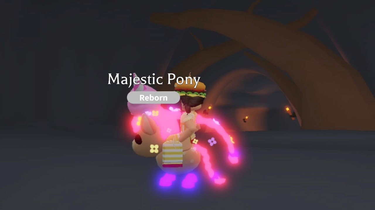 Adopt Me Neon Majestic Pony | ROBLOX - YouTube