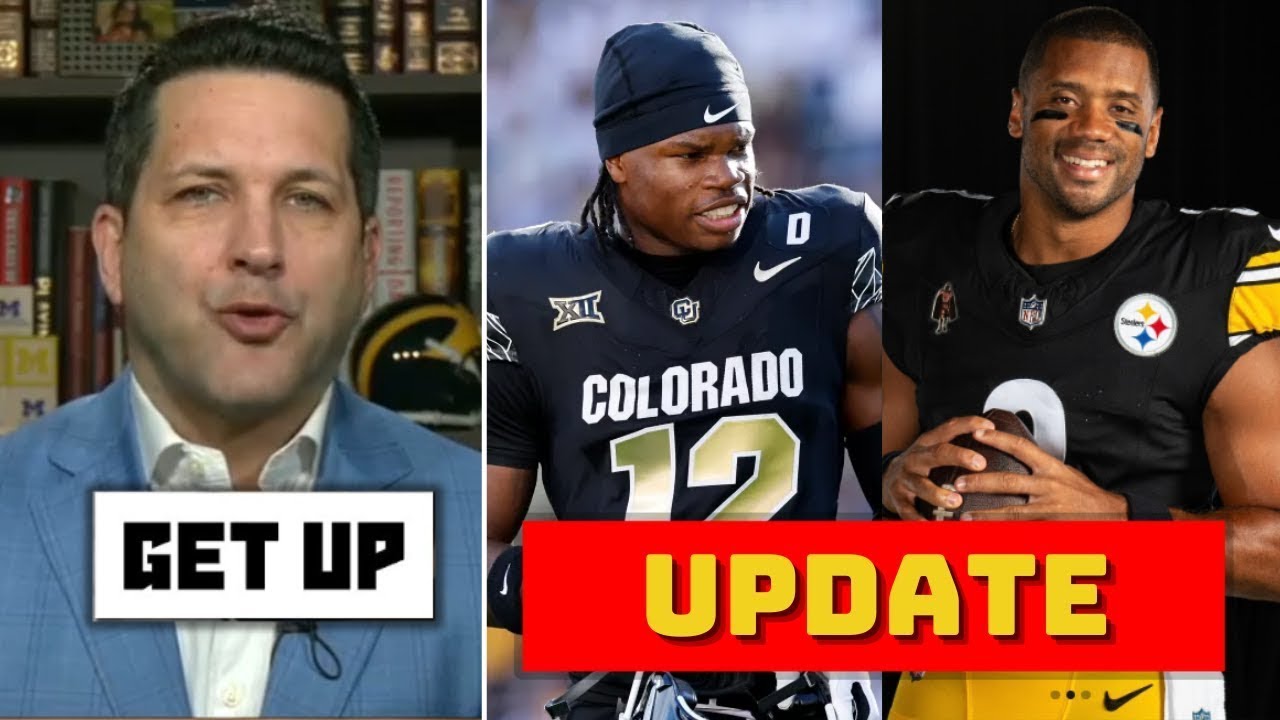 GET UP | Adam Schefter: Giants should draft WR Travis Hunter, QB Tyler ...