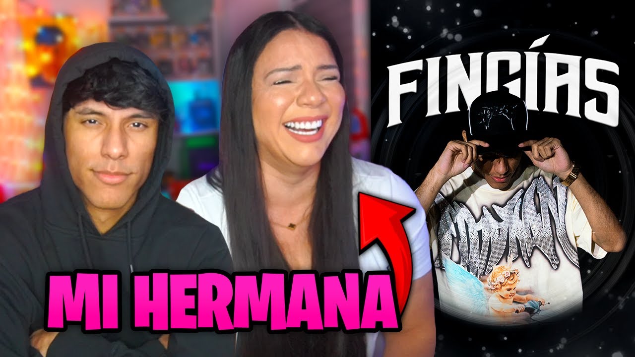 MI HERMANA REACCIONA A MI CANCIÓN!! *se ríe* | Negritoz - YouTube