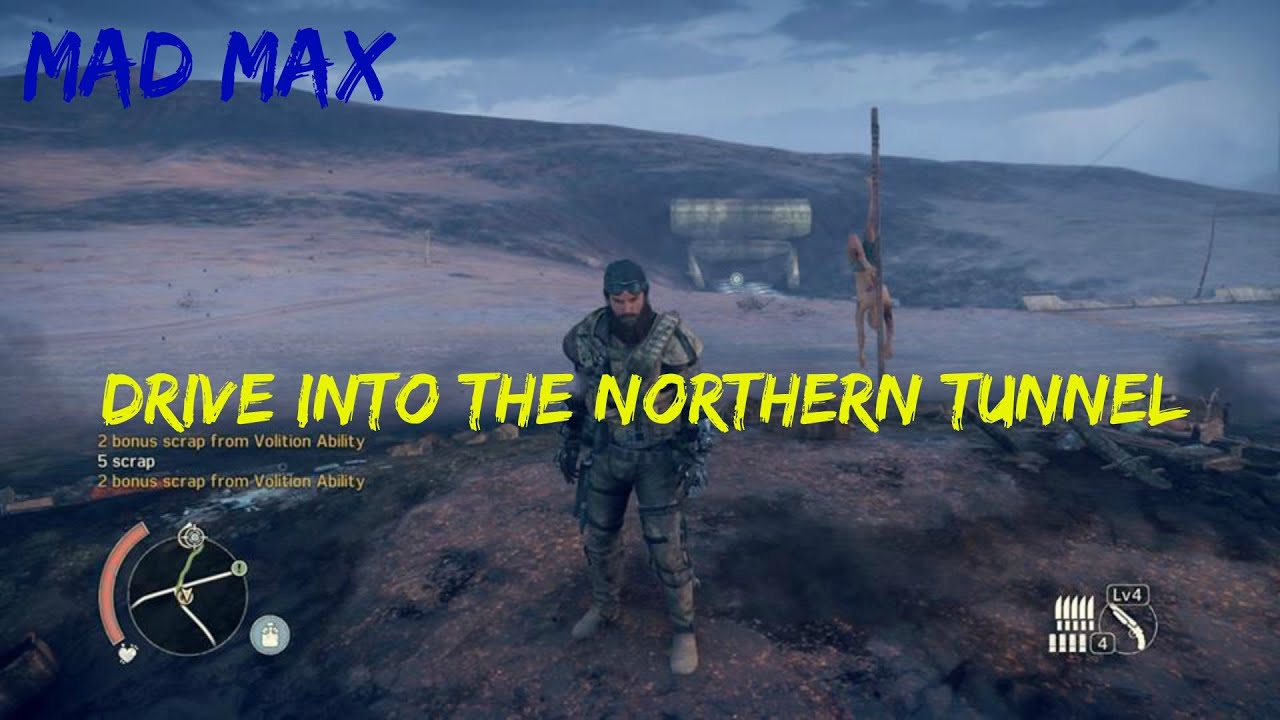 Mad Max - Drive Into The Northern Tunnel - Walkthrough (Gameplay) - YouTube