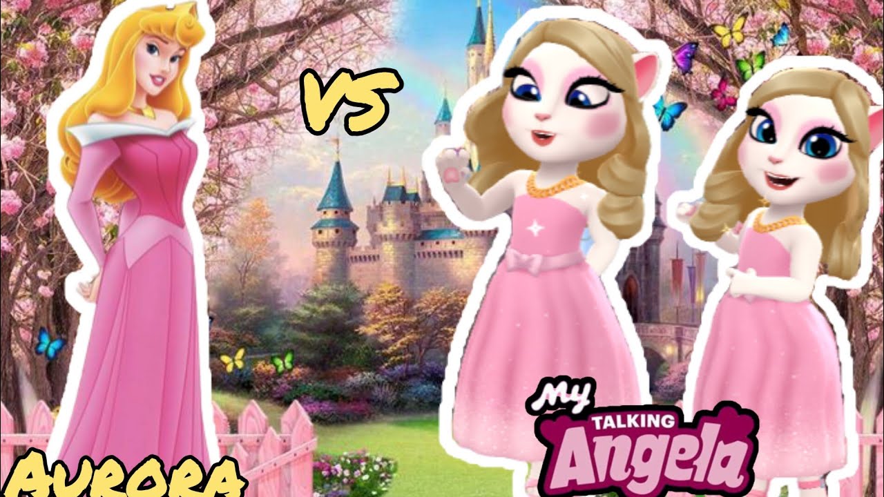 My talking Angela 2|Princess Arora Makeover|New Updates 2024 - YouTube