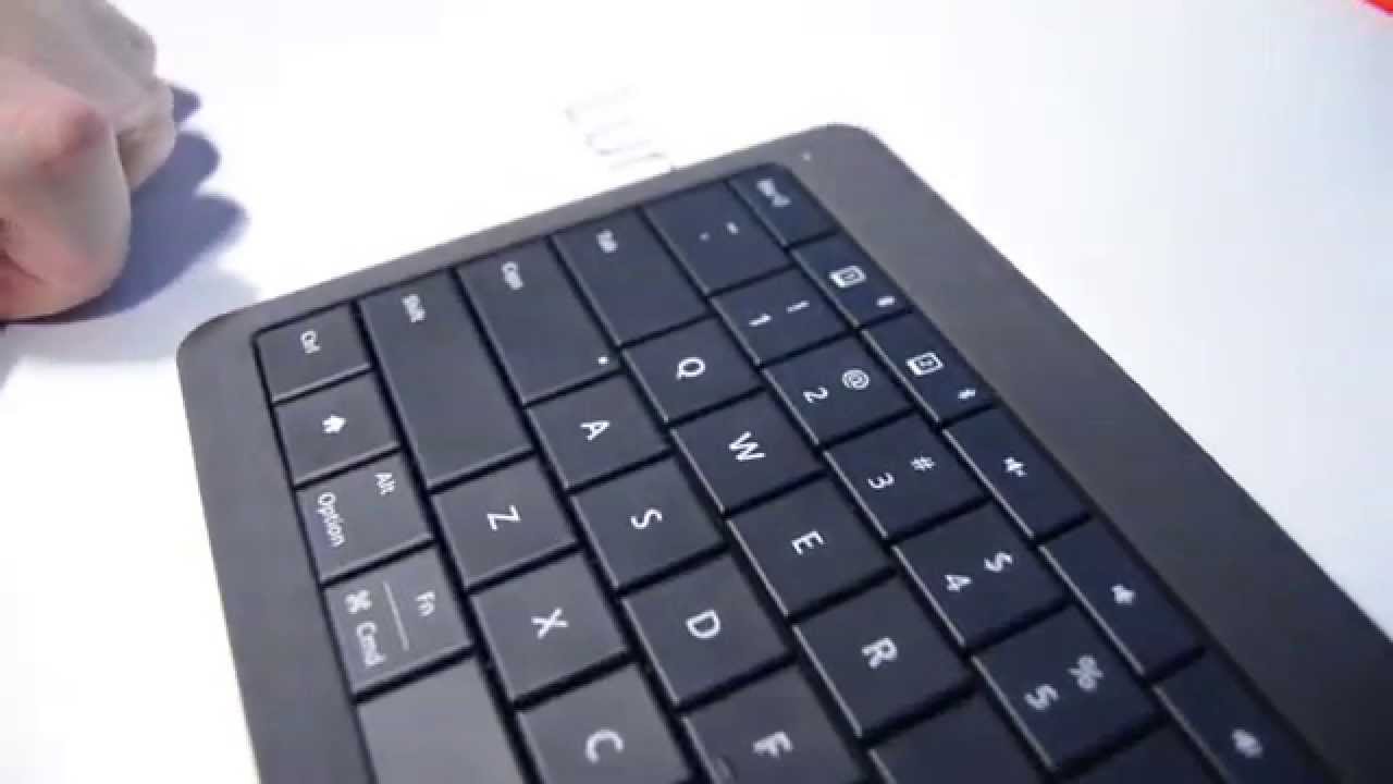 Conoce el Microsoft Universal Foldable Keyboard, el teclado para ...