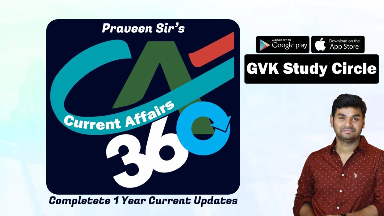 PRAVEEN SIR's CA 360 - A PREMIUM CURRENT AFFAIRS COURSE - YouTube