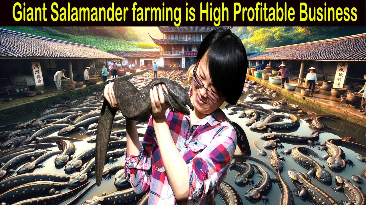 Chinese Giant Salamander Farming - How to Start Business Giant ...