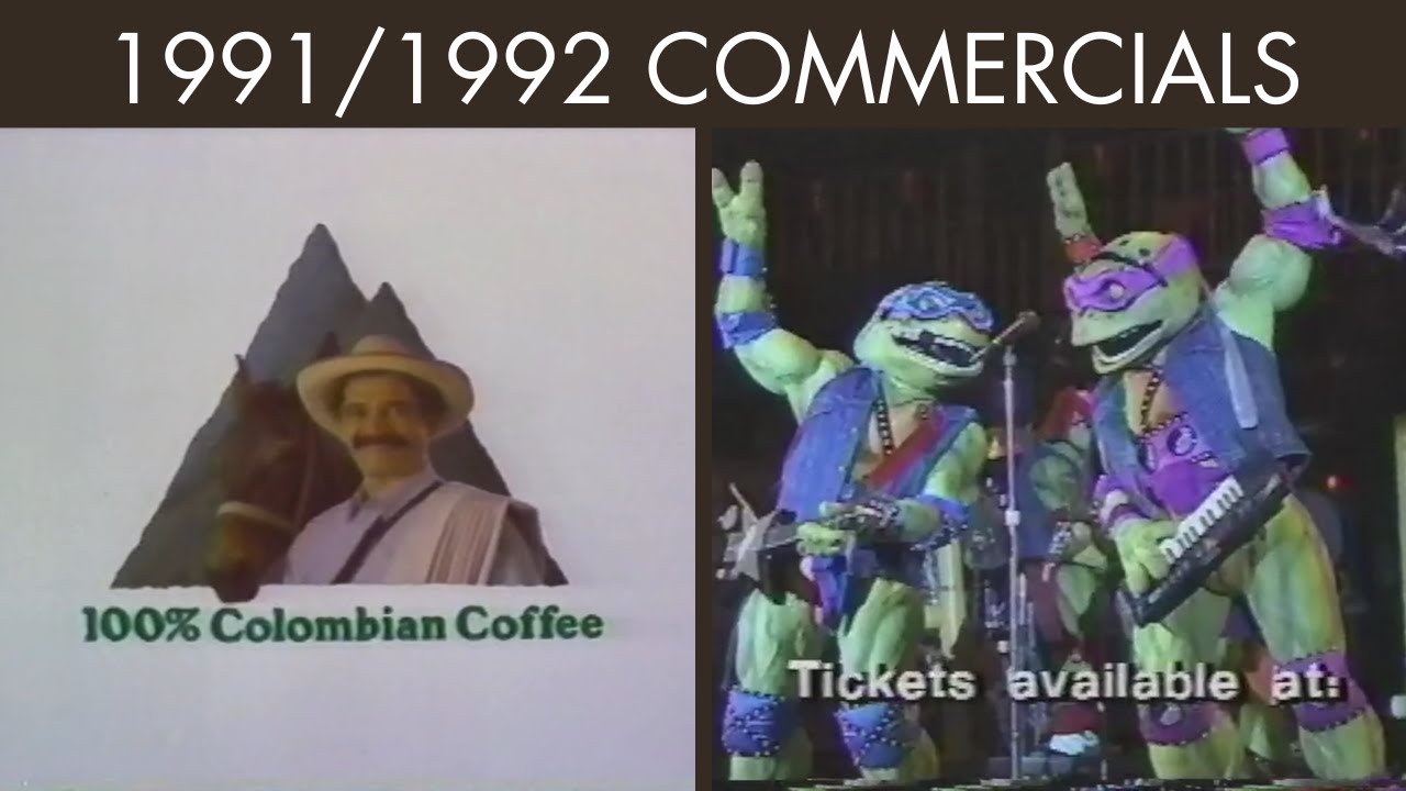 ABC/CBS/NBC Commercials - Early 90s Collection - YouTube