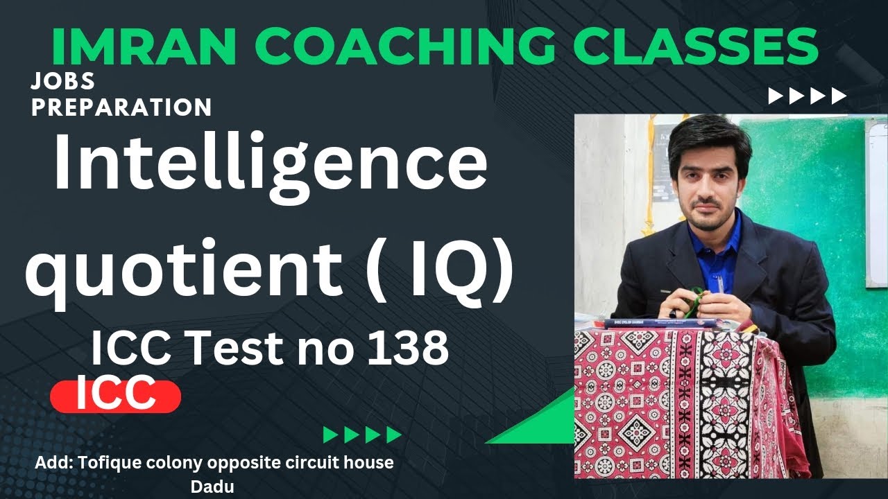 Intelligence quotient (IQ) | Jobs preparation | Test no 138 | 10 Best ...