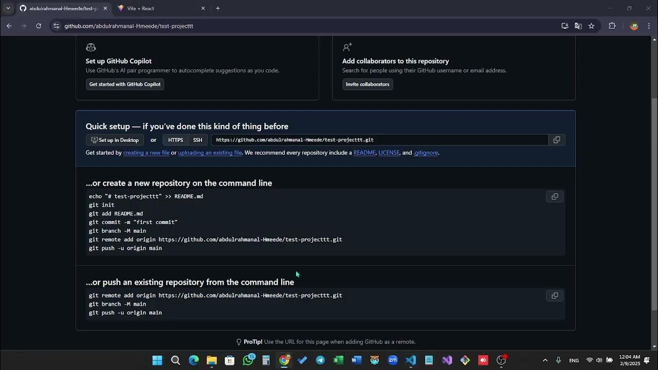 Upload React project on github - YouTube