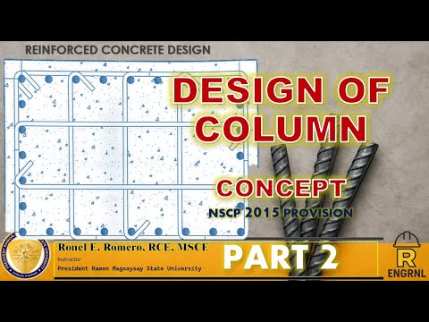 RCD - (Concept Part 2 of 3) DESIGN OF COLUMNS - YouTube