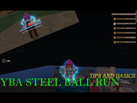 YBA STEEL BALL RUN TIPS AND TRICKS FOR BEGINNERS! - YouTube