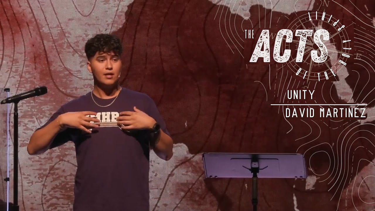 The ACTS of the Holy Spirit // Unity | David Martinez - YouTube