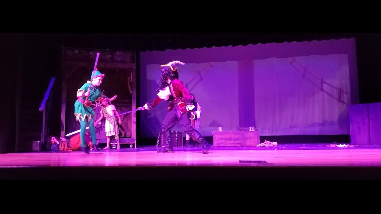 Peter Pan Jr. - Fight Scene Captain Hook - YouTube