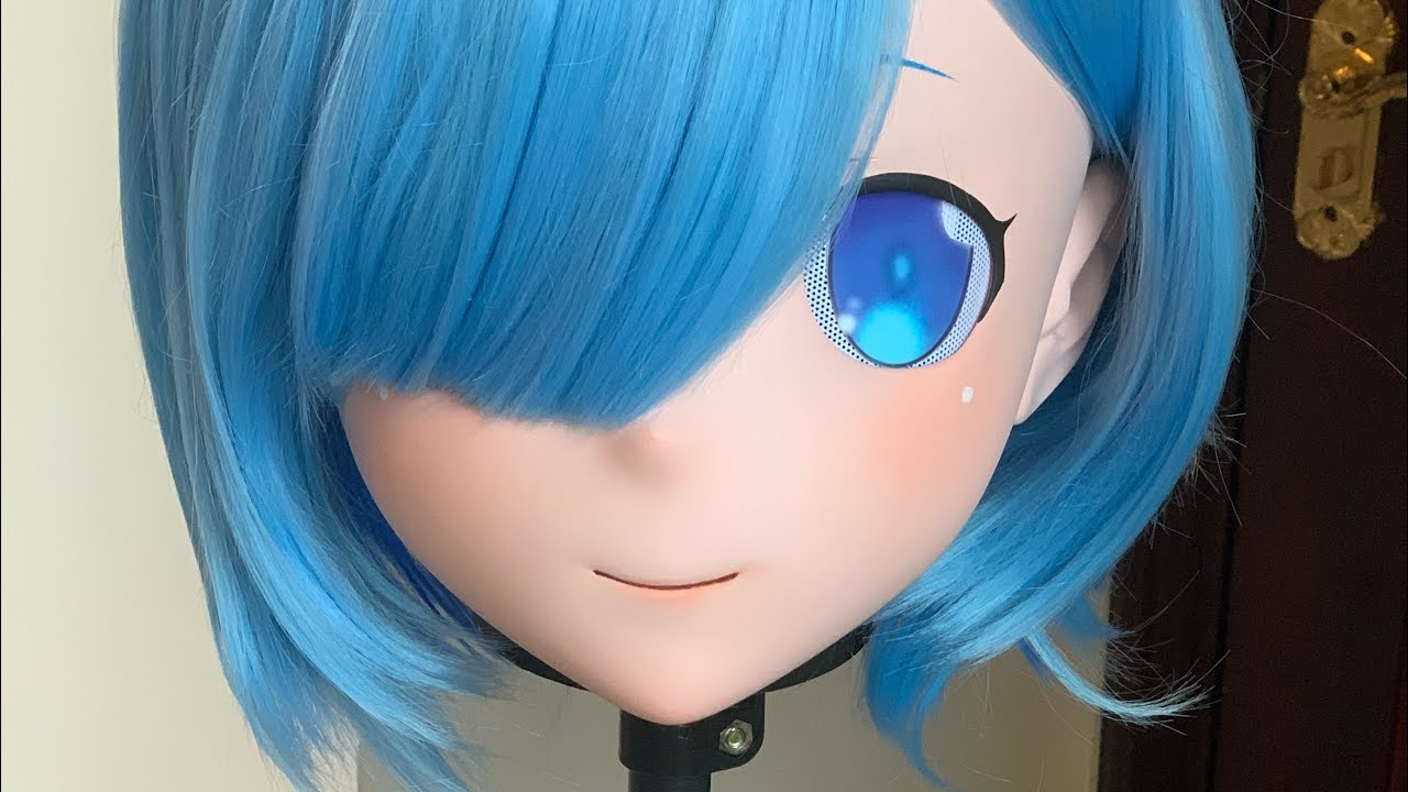 Full head with lock customize character kigurumi mask for show. #kiger ...