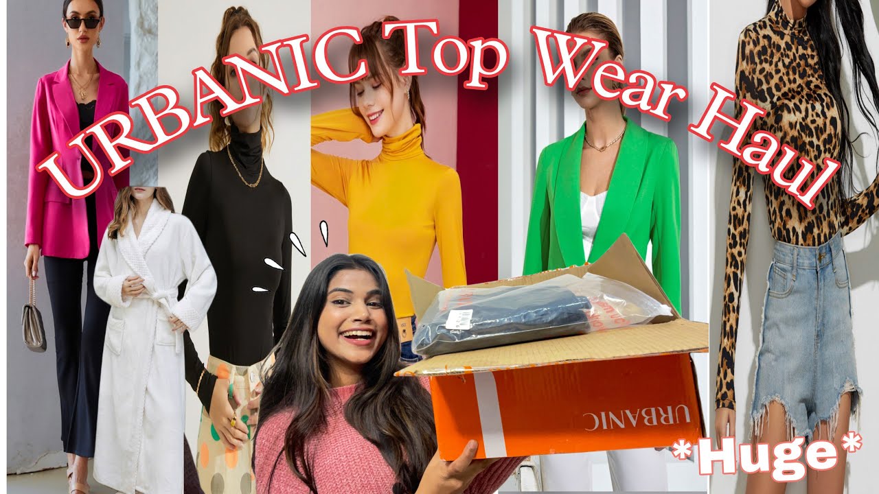 *Huge* Urbanic Top wear Haul | winter collection | fall outfits | under ...