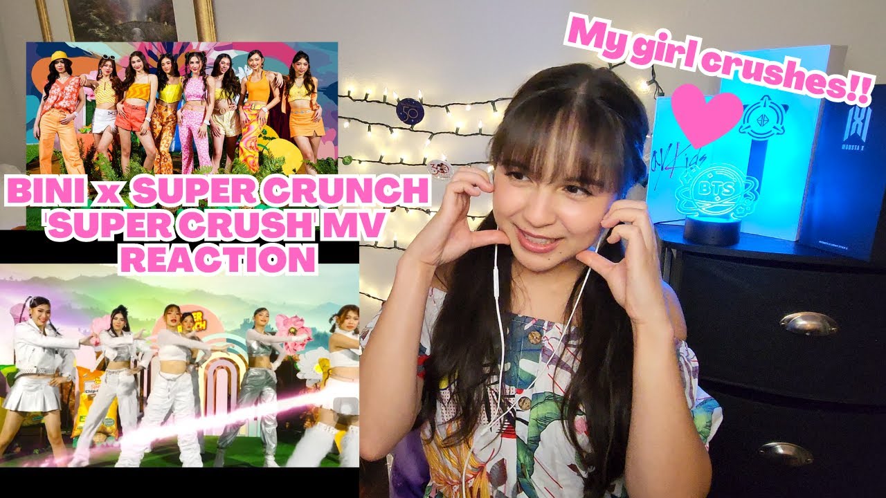 BINI x SUPER CRUNCH 'SUPER CRUSH' MV | REACTION - YouTube