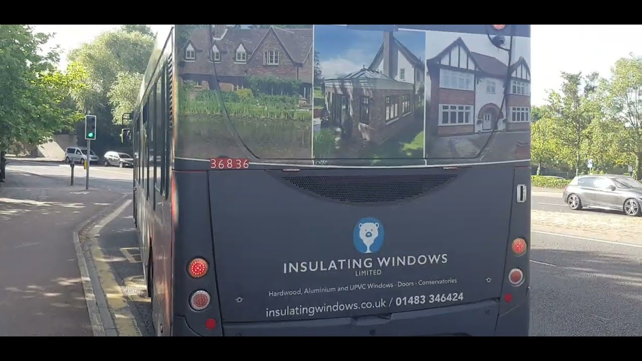 Here is the stagecoach bus 36836 on the number 2 in Guildford Monday 8 ...