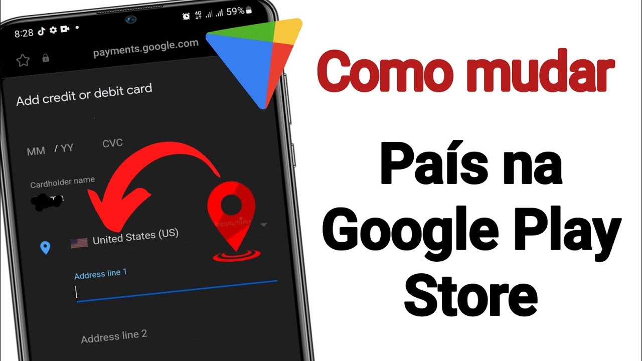 Como alterar o país na Google Play Store 2024 (atualização) | Como ...
