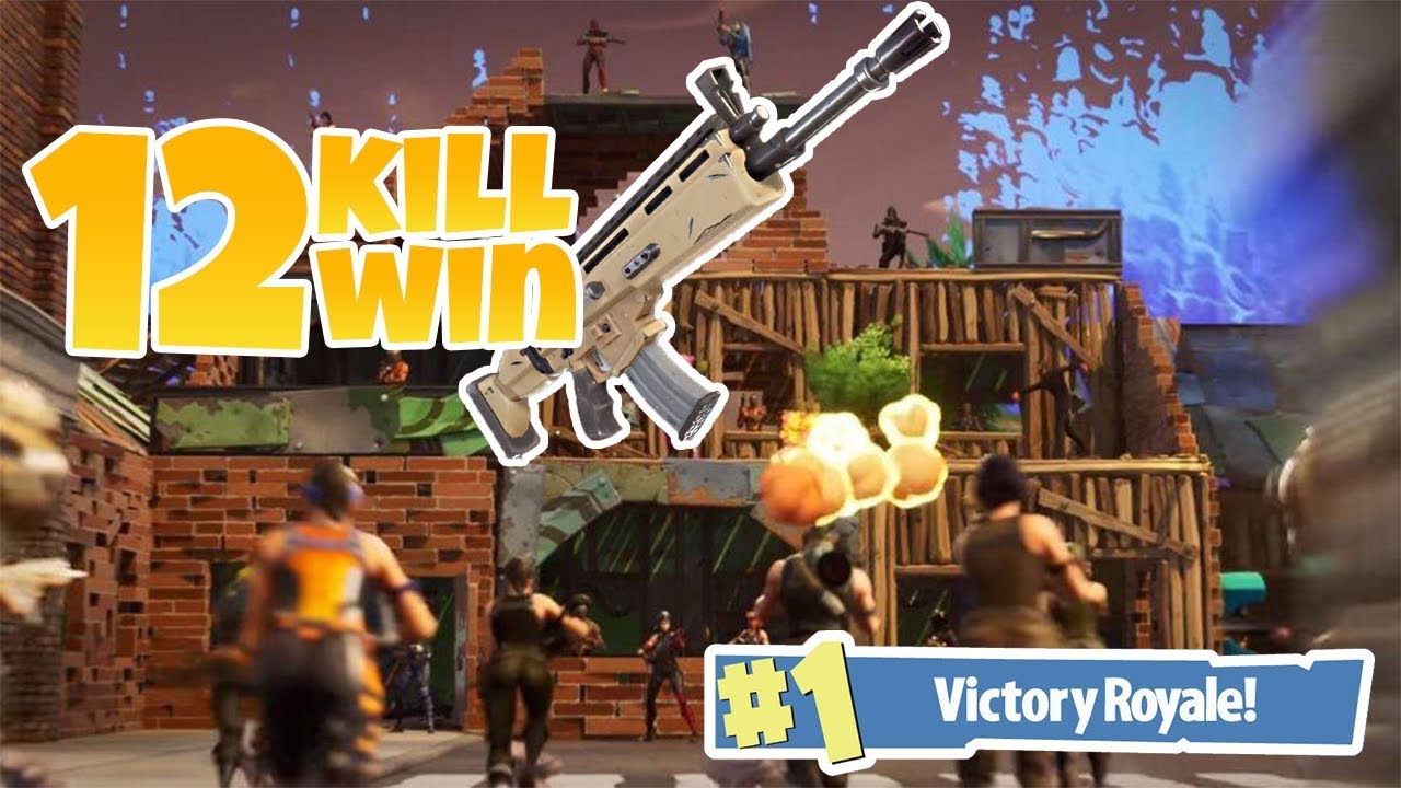 Fortnite PS4 - 12 Kill Win ( solo squad ) - Sir Pako - YouTube