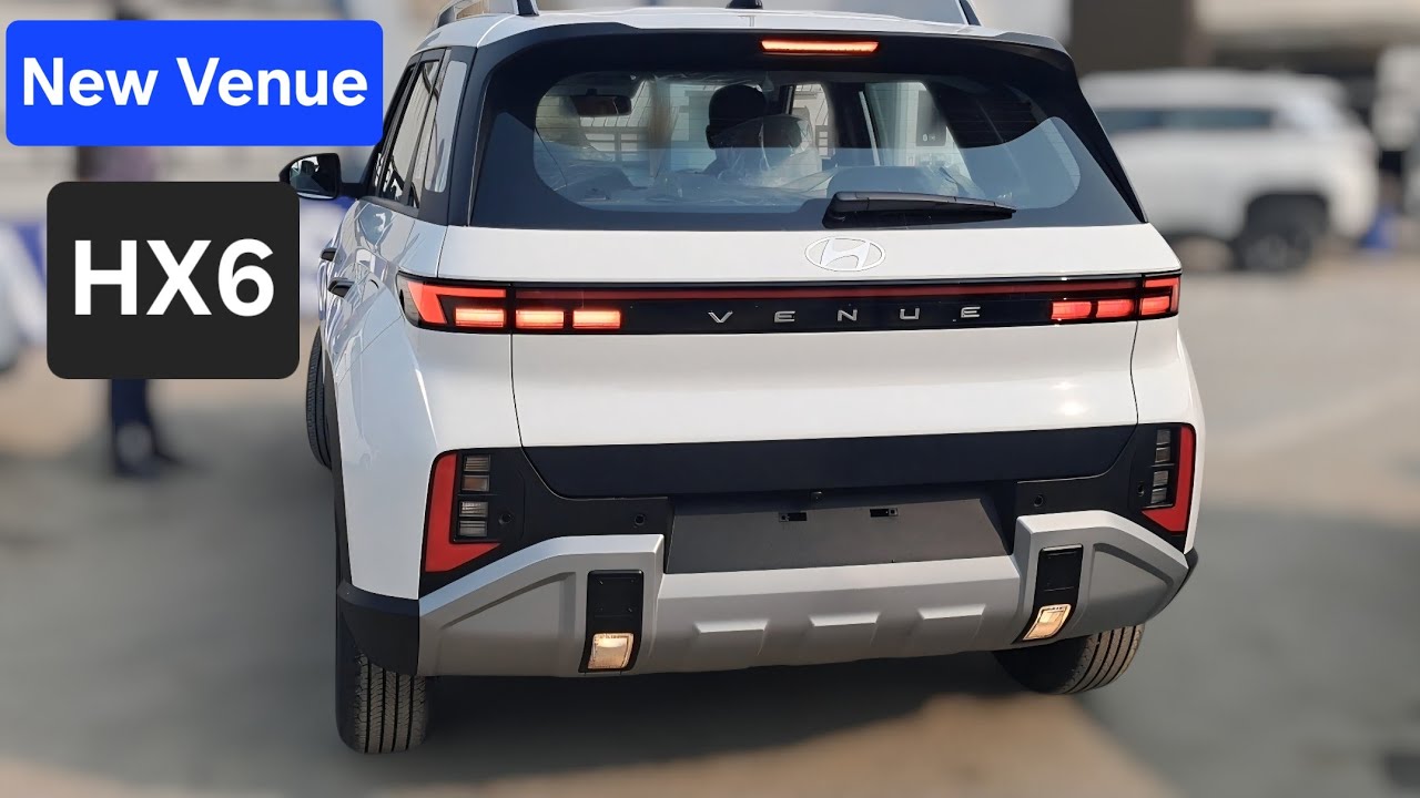 New Hyundai Venue HX6 🔥Venue Facelift Review! - YouTube