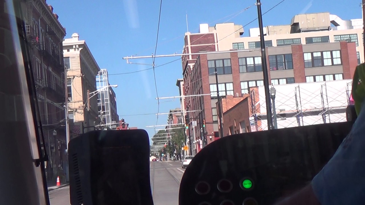 Riding the Cincinnati Bell Connector Streetcar - YouTube