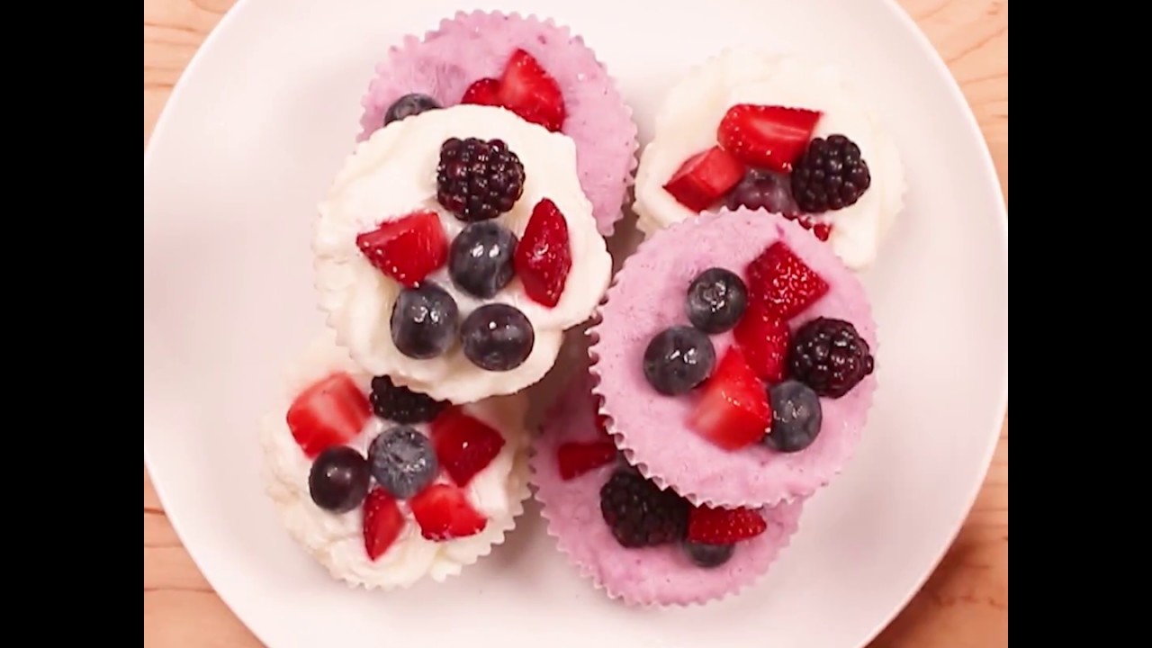 Easy Frozen Yogurt Fruit Snacks - YouTube