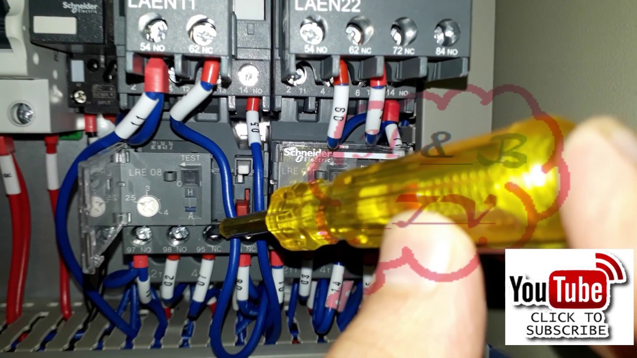 Over Load Relay|Connection|Testing|Adjustment|Reset|NC/NO Connection ...