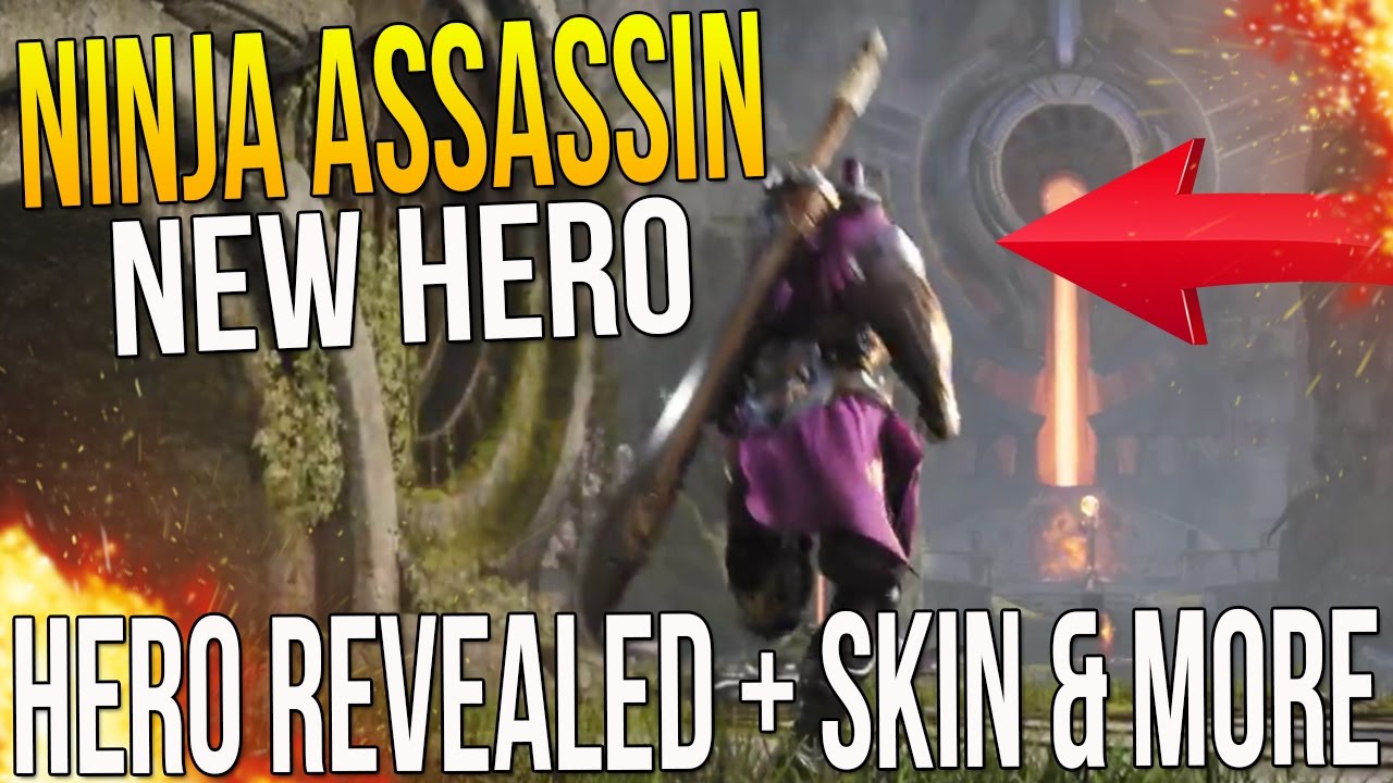 PARAGON NEW HERO TEASER KWANG NINJA ASSASSIN? "HERO MODEL REVEALED ...