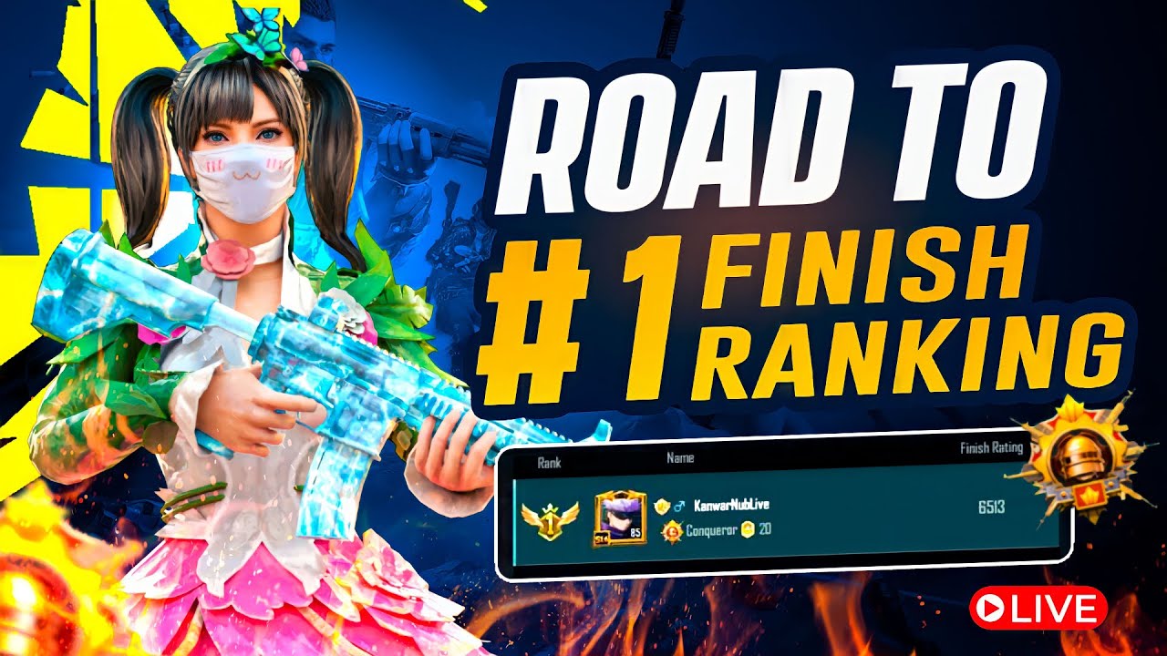 RANK 5 🔥 ROAD TO 1 LEADERBOARD | BGMI LIVE RANK PUSH C5s13🔥 #bgmi # ...