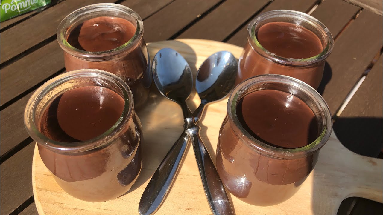 Crème dessert au chocolat façon Danette - YouTube