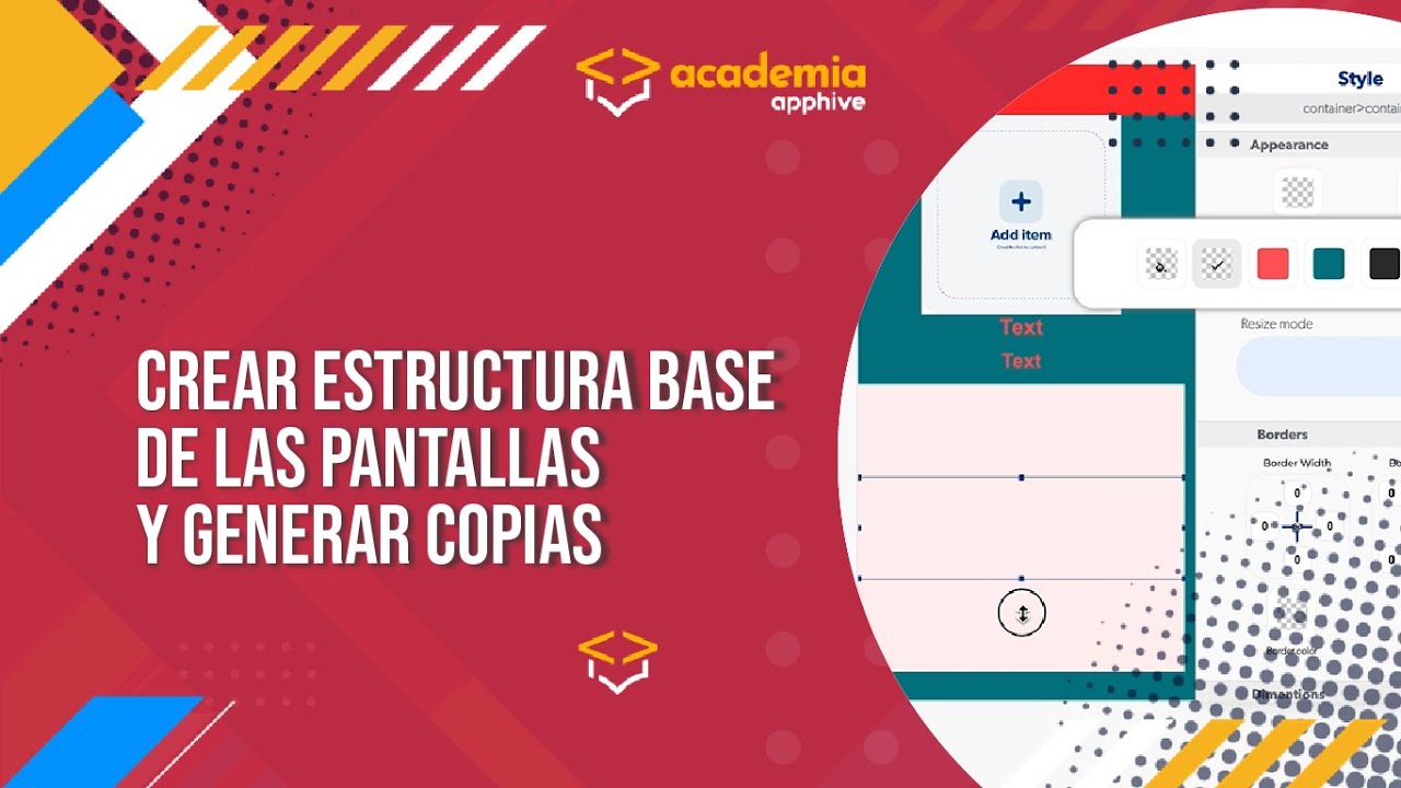13. Crear estructura base de las pantallas y generar copias - YouTube